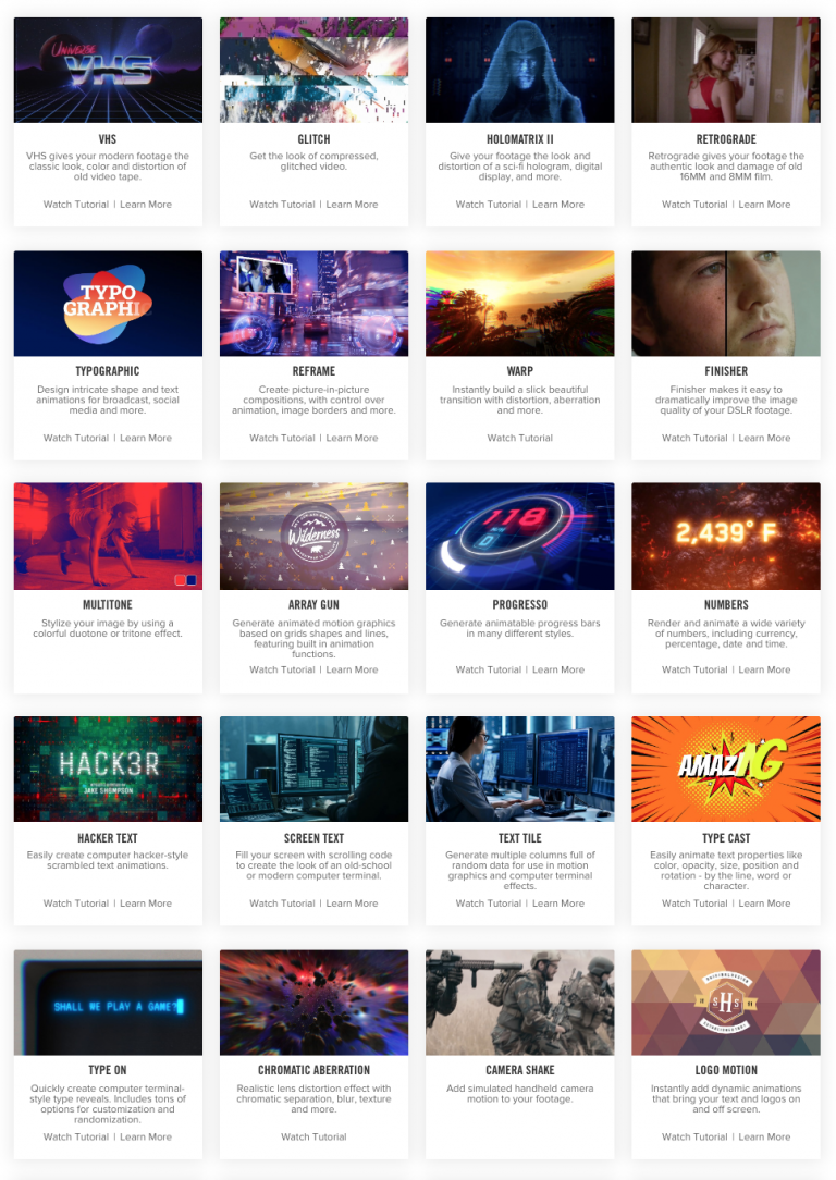 The ULTIMATE List of Red Giant Plugins for Premiere Pro! - DigiProTips